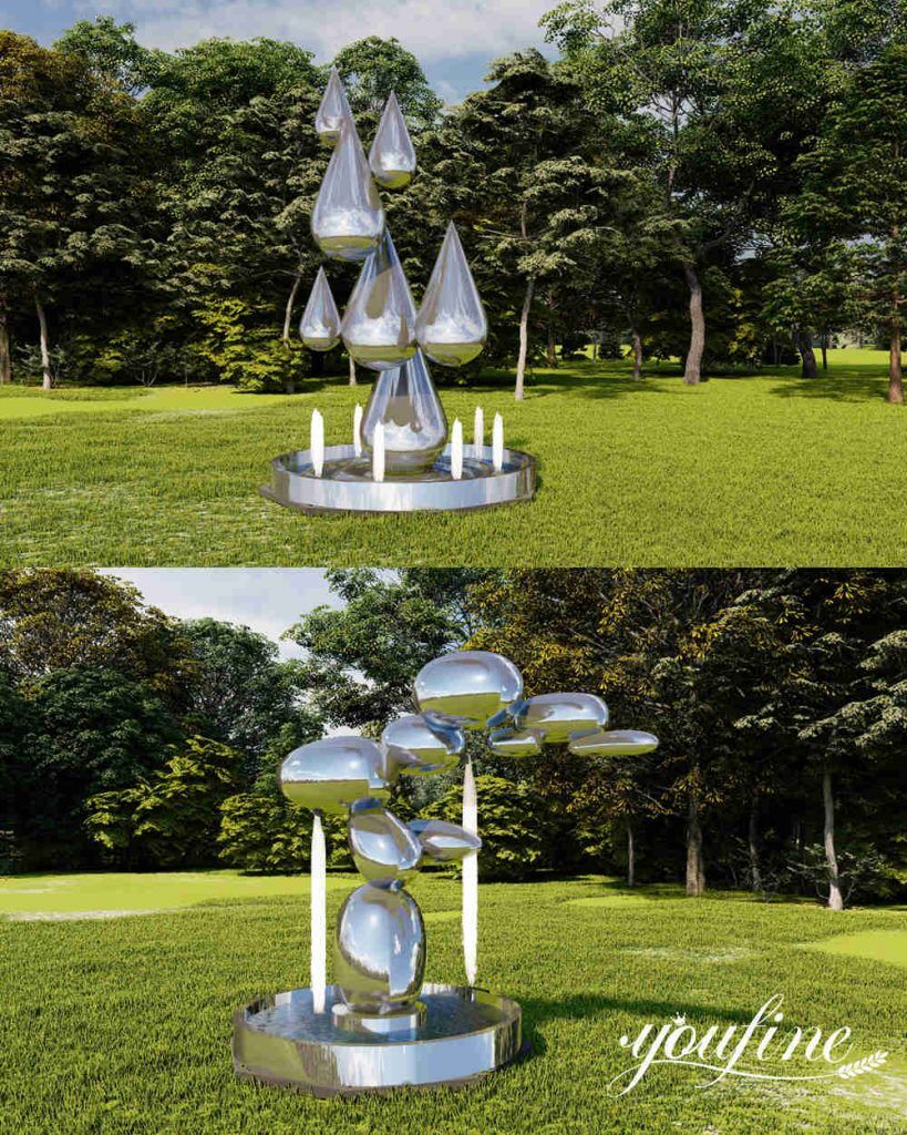 Proyecto de escultura en acero inoxidable del Parque Ruso YouFine