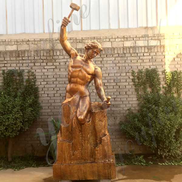 Famous Classical Statues of Self Made Man for Garden BOK-399
