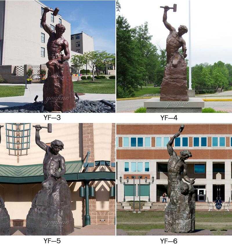 Famous Classical Statues of Self Made Man for Garden BOK-399