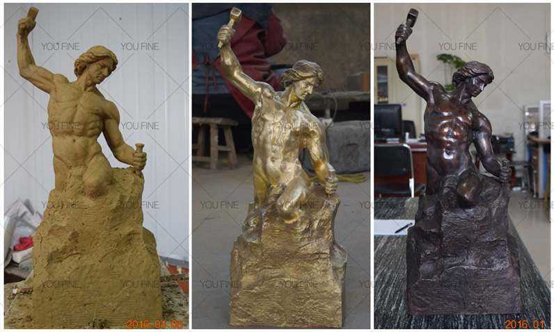 The Implication Behind Bronze Self Made Man Statue