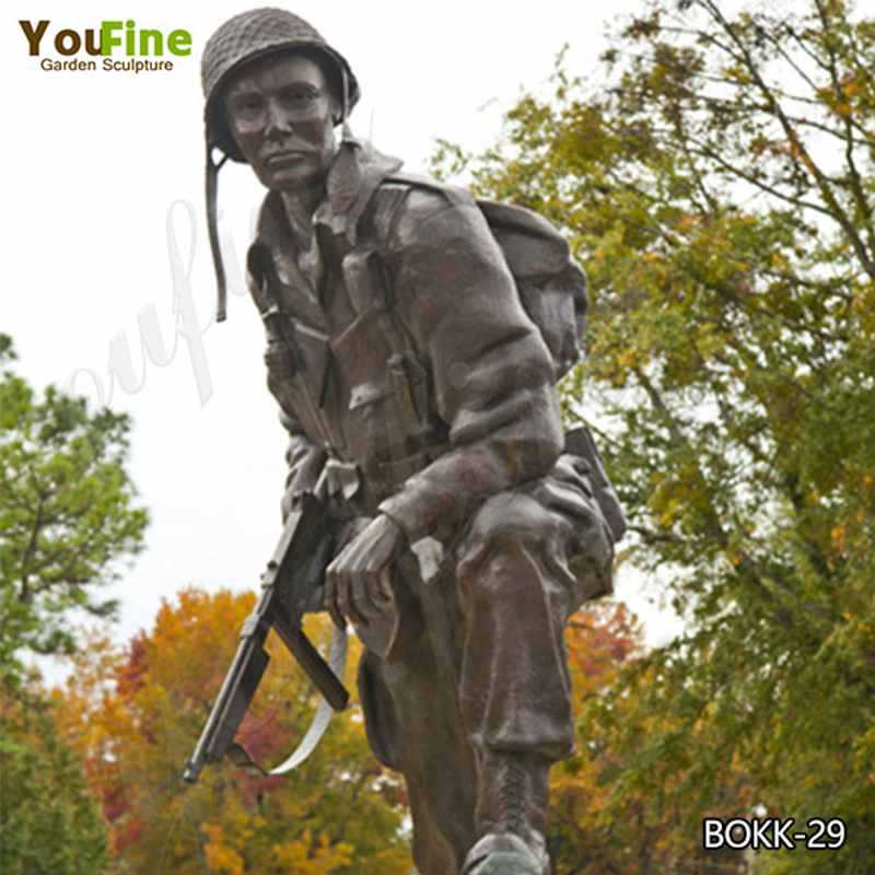 Bronze Military Statue - Veteran Memorial Statues