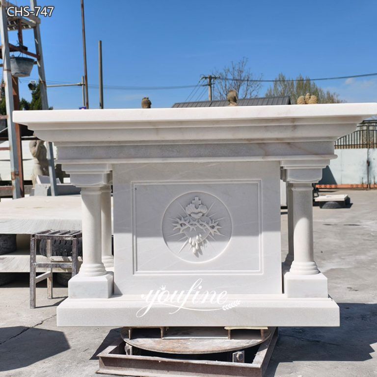 Custom Made Catholic Church Marble Altar Table