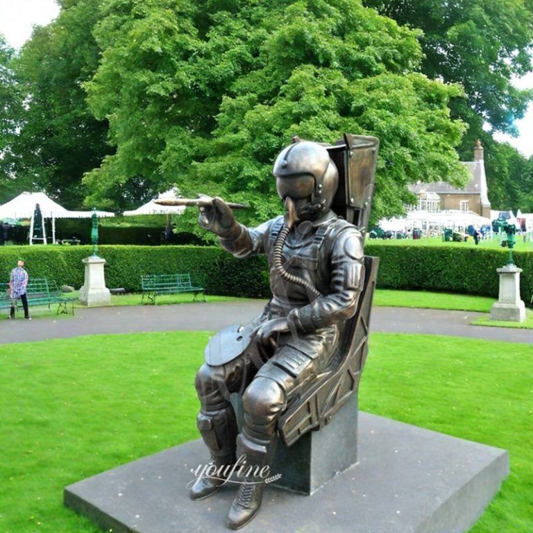 Spaceman Statue