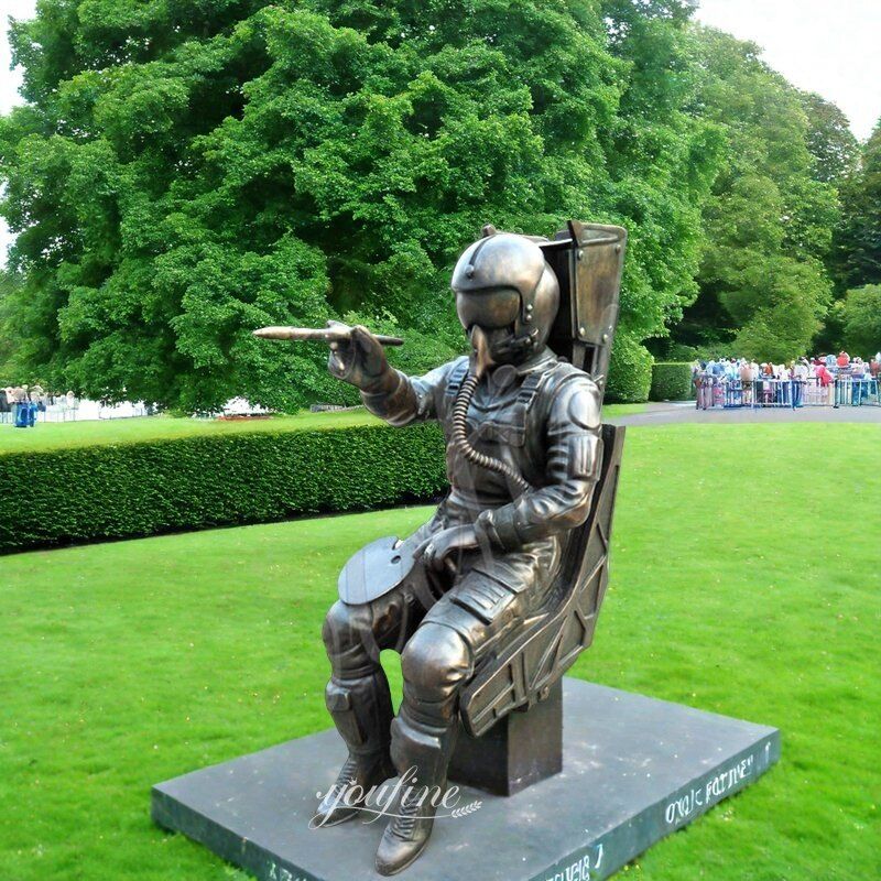 Spaceman Statue