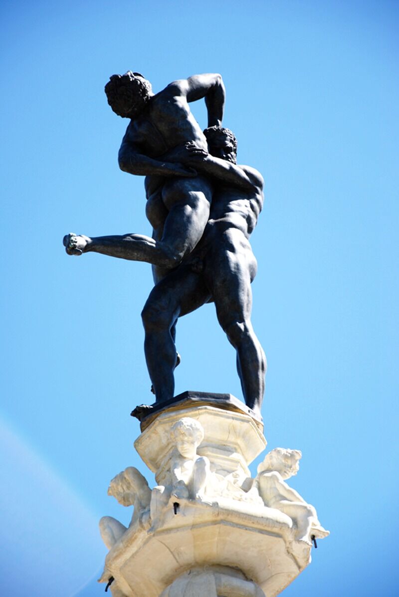 Famous Bronze Hercules Fighting Achelous Statue Replica for Sale BOKK-836