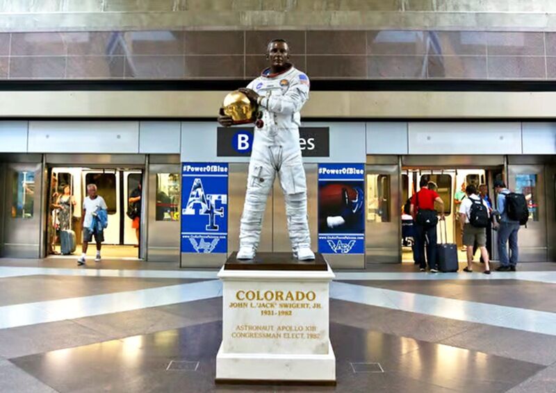 Spaceman Statue