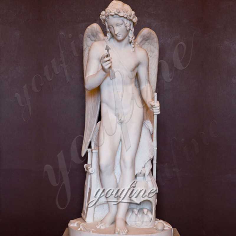 Famous Art Cupid from Thorvaldsen Museum Angel Marble Statue for Sale ...