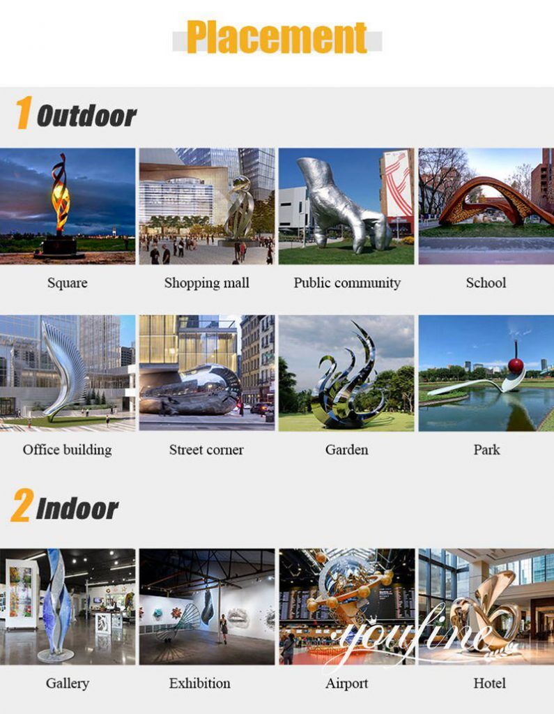 Stainless Steel Leopard Polygon Statue