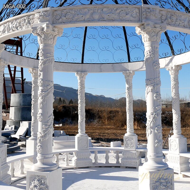 Outdoor Wedding Extra Large Marble Gazebo for Resort - YouFine