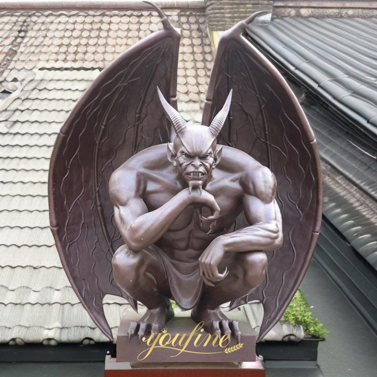 Bronze Large Outdoor Gargoyle Statues for Sale-YouFine
