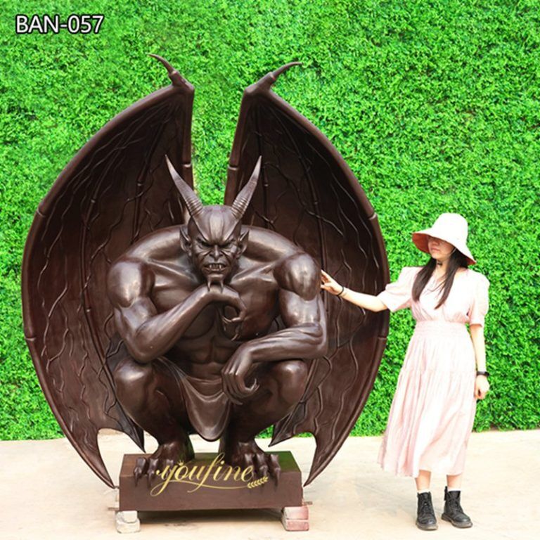 Bronze Large Outdoor Gargoyle Statues for Sale-YouFine