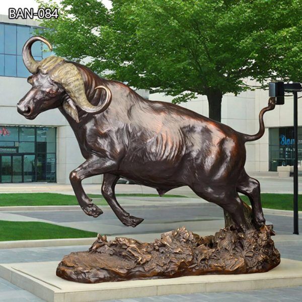 Life Size Buffalo Statue for Sale
