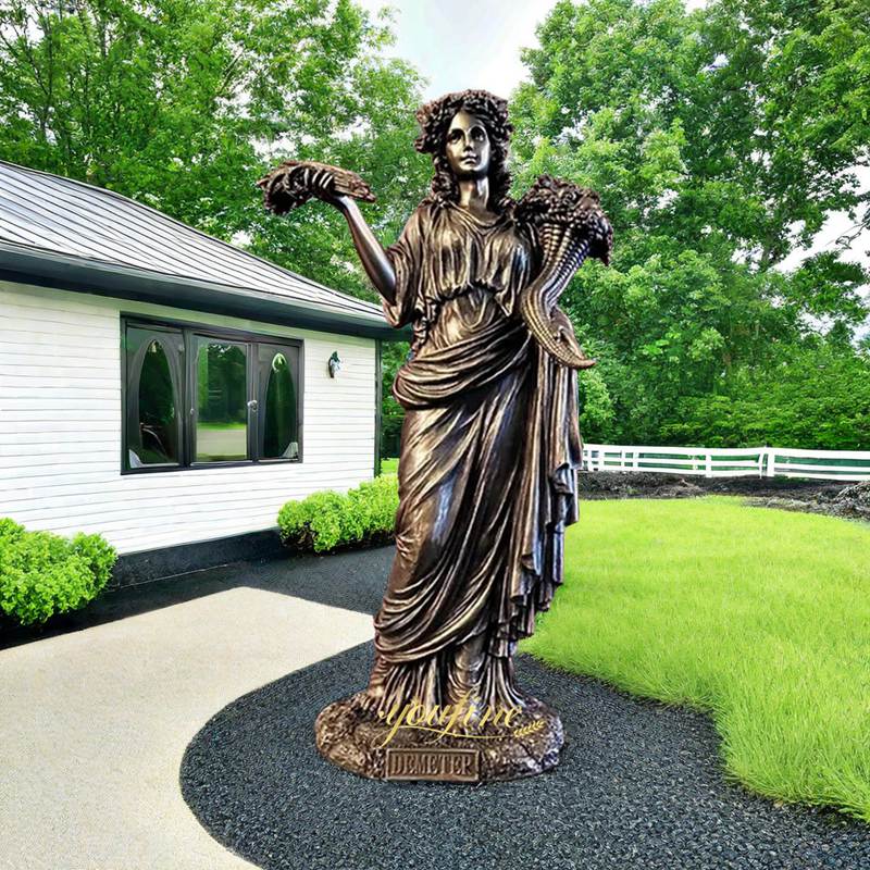 Garden Bronze Demeter Statue-YouFine