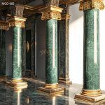 Luxurious Corinthian Green Marble Columns