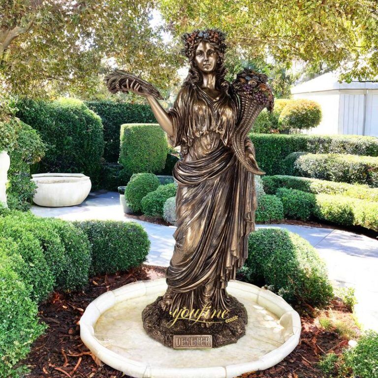 Garden Bronze Demeter Statue-YouFine