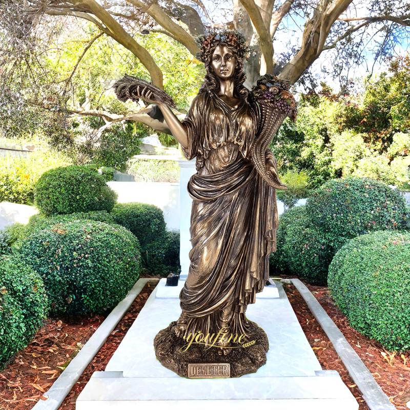 Garden Bronze Demeter Statue-YouFine