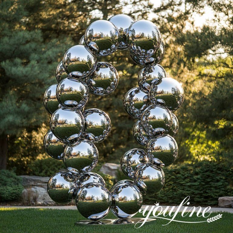 Modern Large Steel Spheres for Sale-YouFine