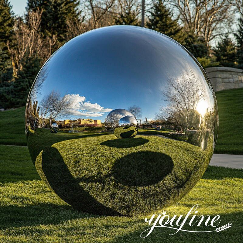 Modern Large Steel Spheres for Sale-YouFine