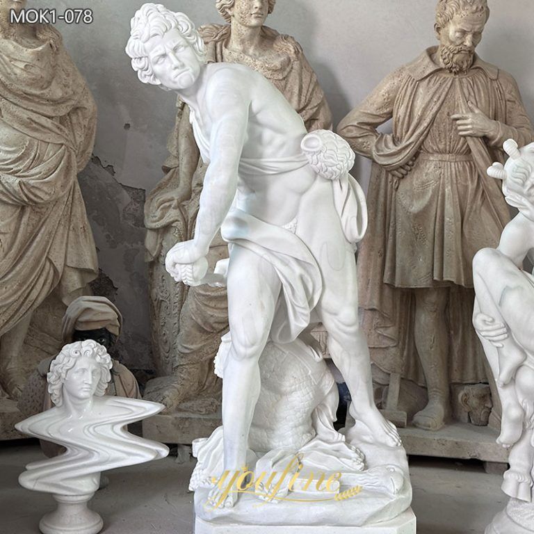 Life size Marble Bernini David Statue replica for sale