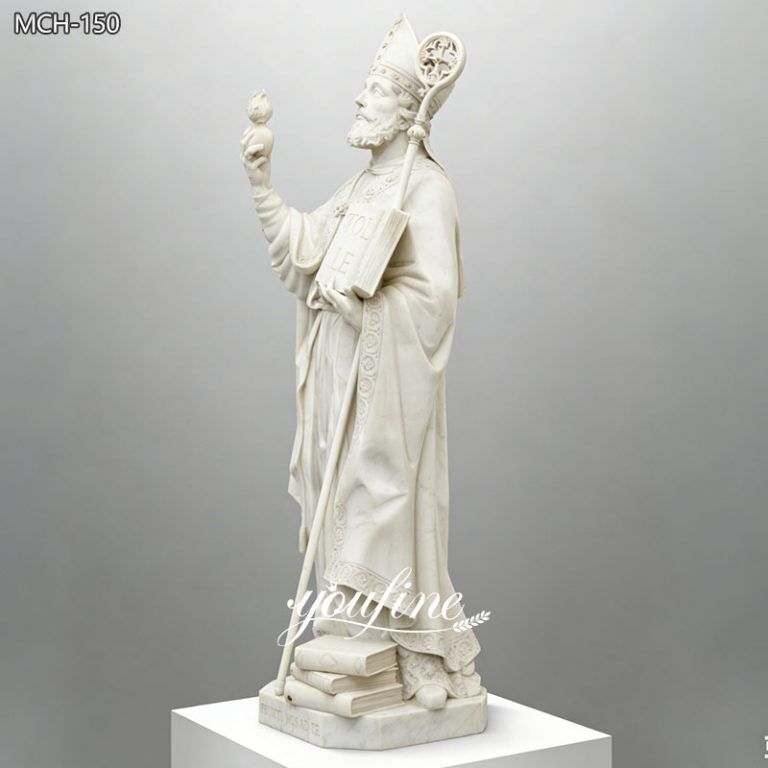Saint Augustine Marble Statue 6 Feet
